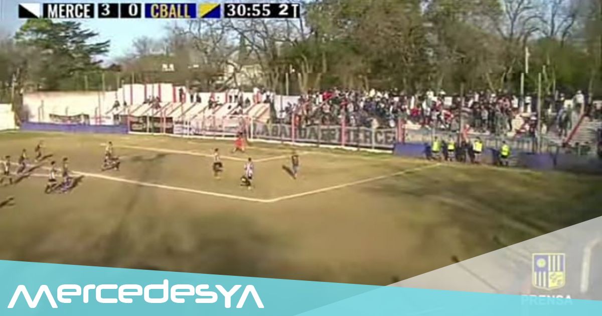 Triunfo del Club Mercedes por 3 a 0 frente a Ballester en la cancha de ...