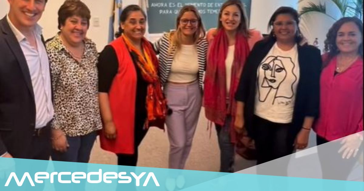 Junto a concejales mercedinos Noelia Ruiz estuvo con Soledad Acuña ...