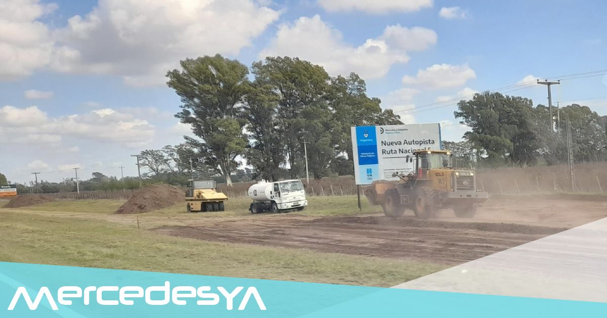 Retomaron la obra de la autovía ruta 5 entre Mercedes y Suipacha ...