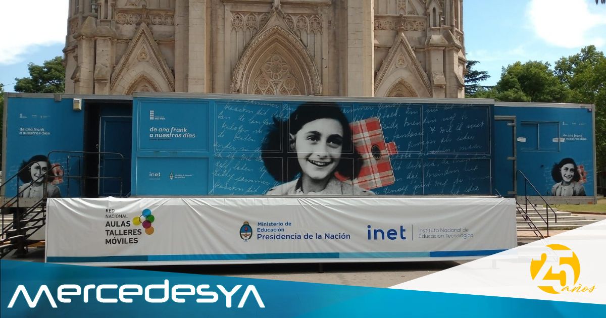Llega el museo itinerante Ana Frank a Mercedes emplazado en la Plaza ...