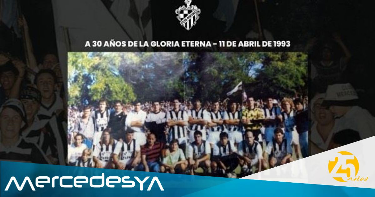 Club Mercedes celebró 30 años de una hazaña y sigue mejorando las ...