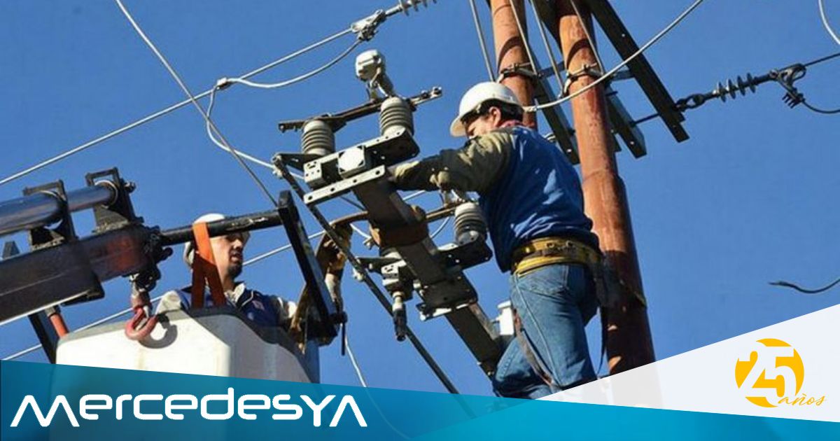 Corte programado para este miércoles de EDEN en Mercedes por obras de ...